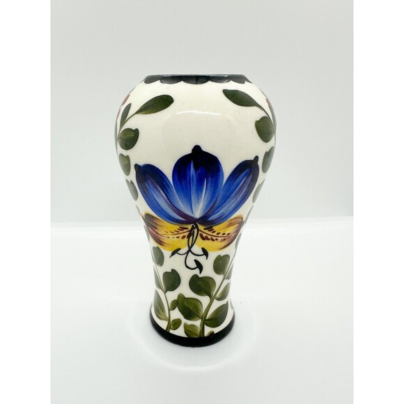 Erphila | Accents | Vintage Czech Erphila Pottery Vase Hand Painted ...